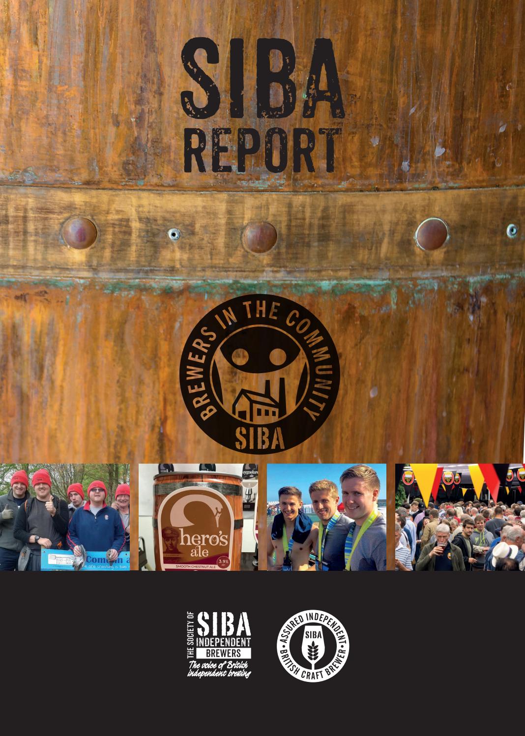 SIBA brewers in the community 2018 a5 aw by SIBA, the Society of ...