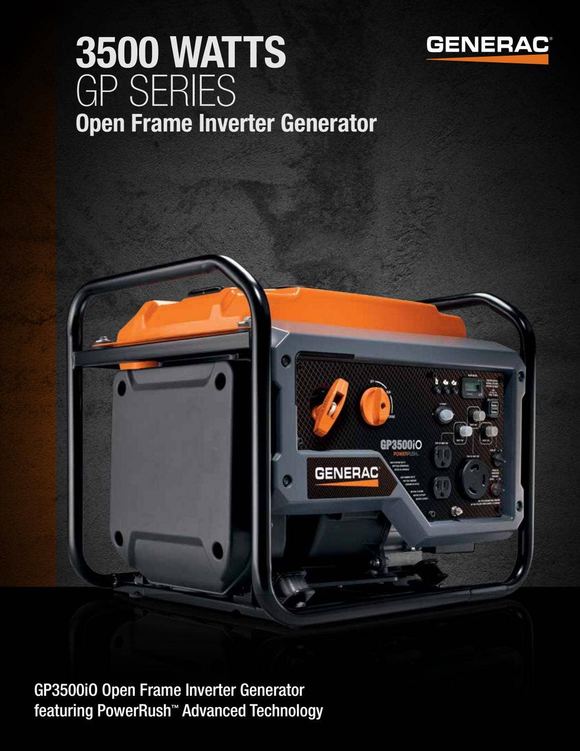 Generac 3500 Watts GP Series by Ram Tool Construction Supply Co. - Issuu
