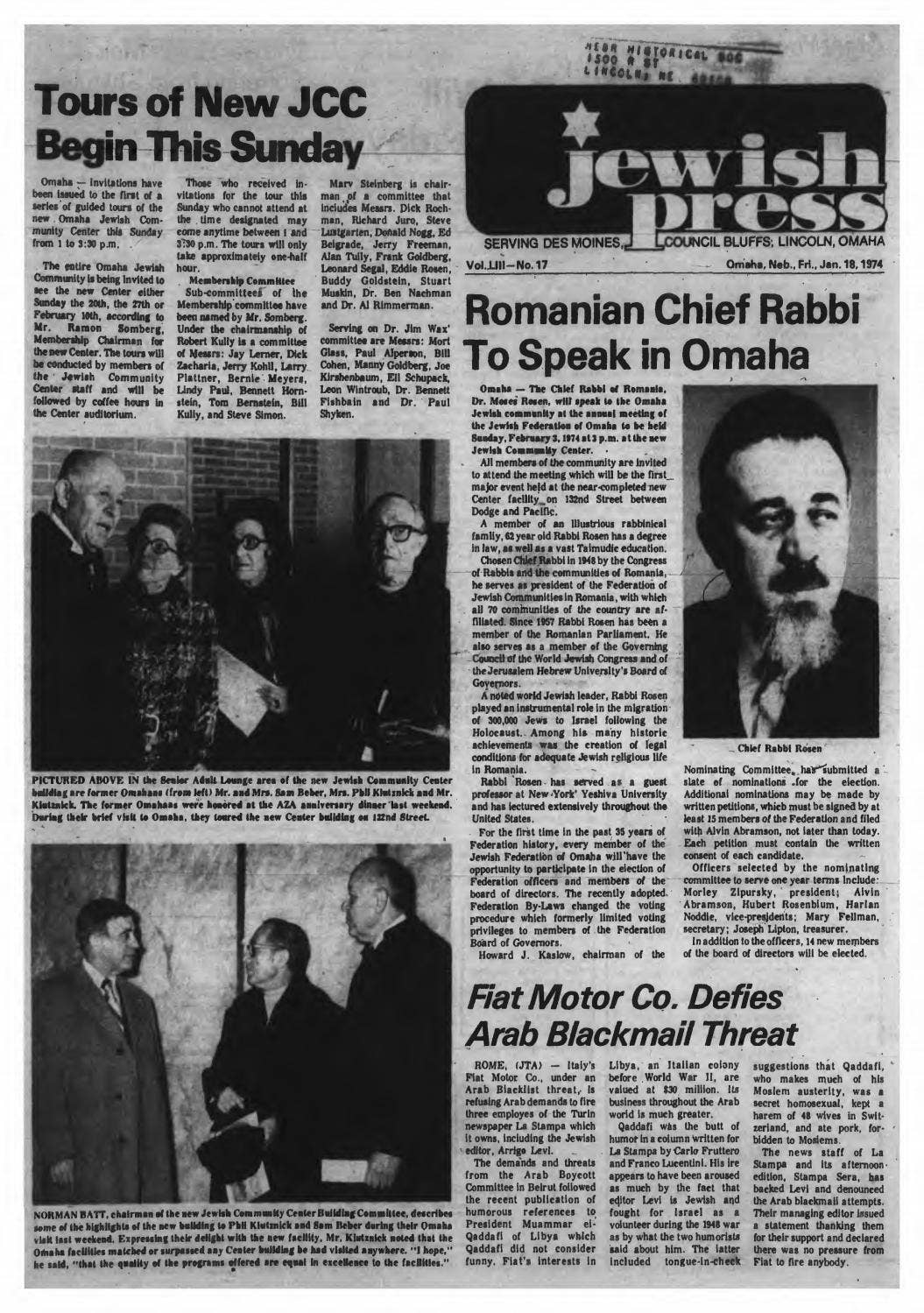January 18, 1974 by Jewish Press - Issuu