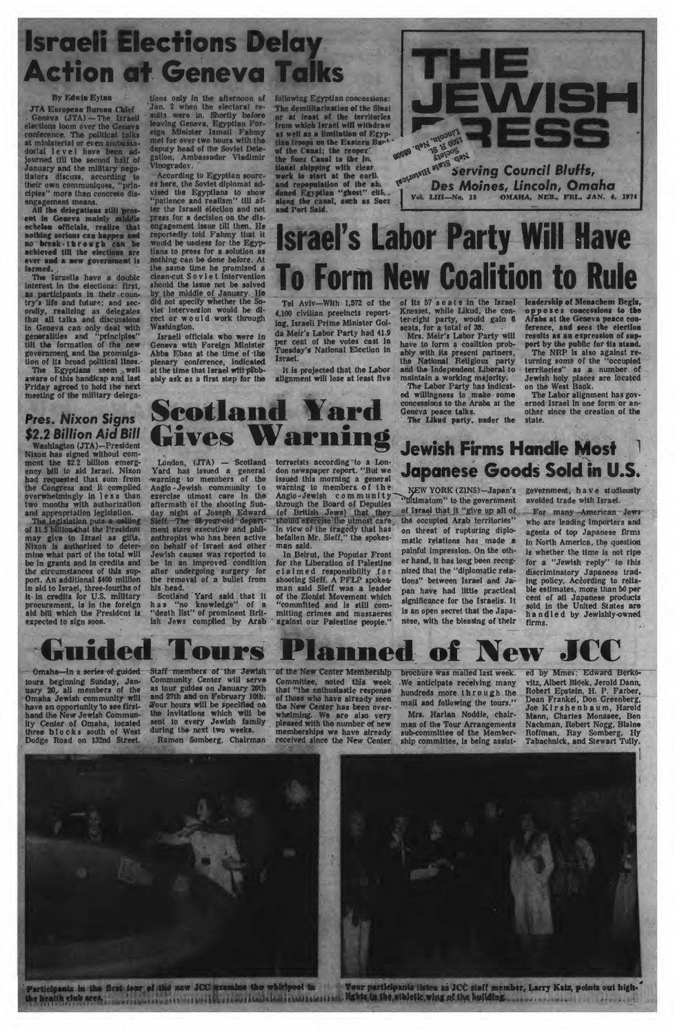 January 4, 1974 by Jewish Press - Issuu