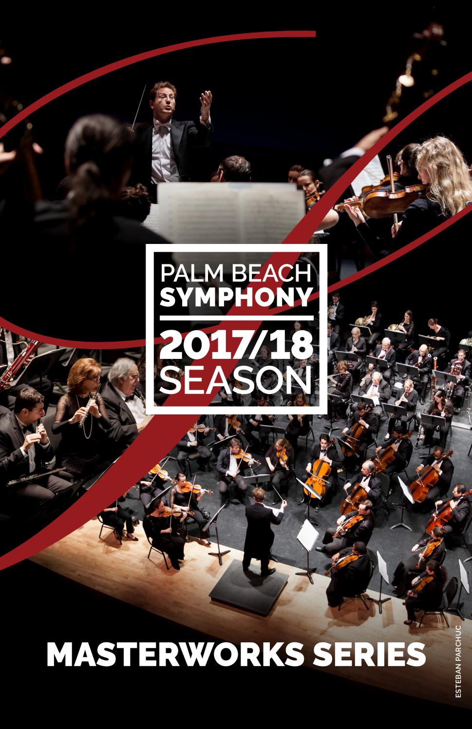 2017/18 Masterworks Series Program Book by Palm Beach Symphony - Issuu