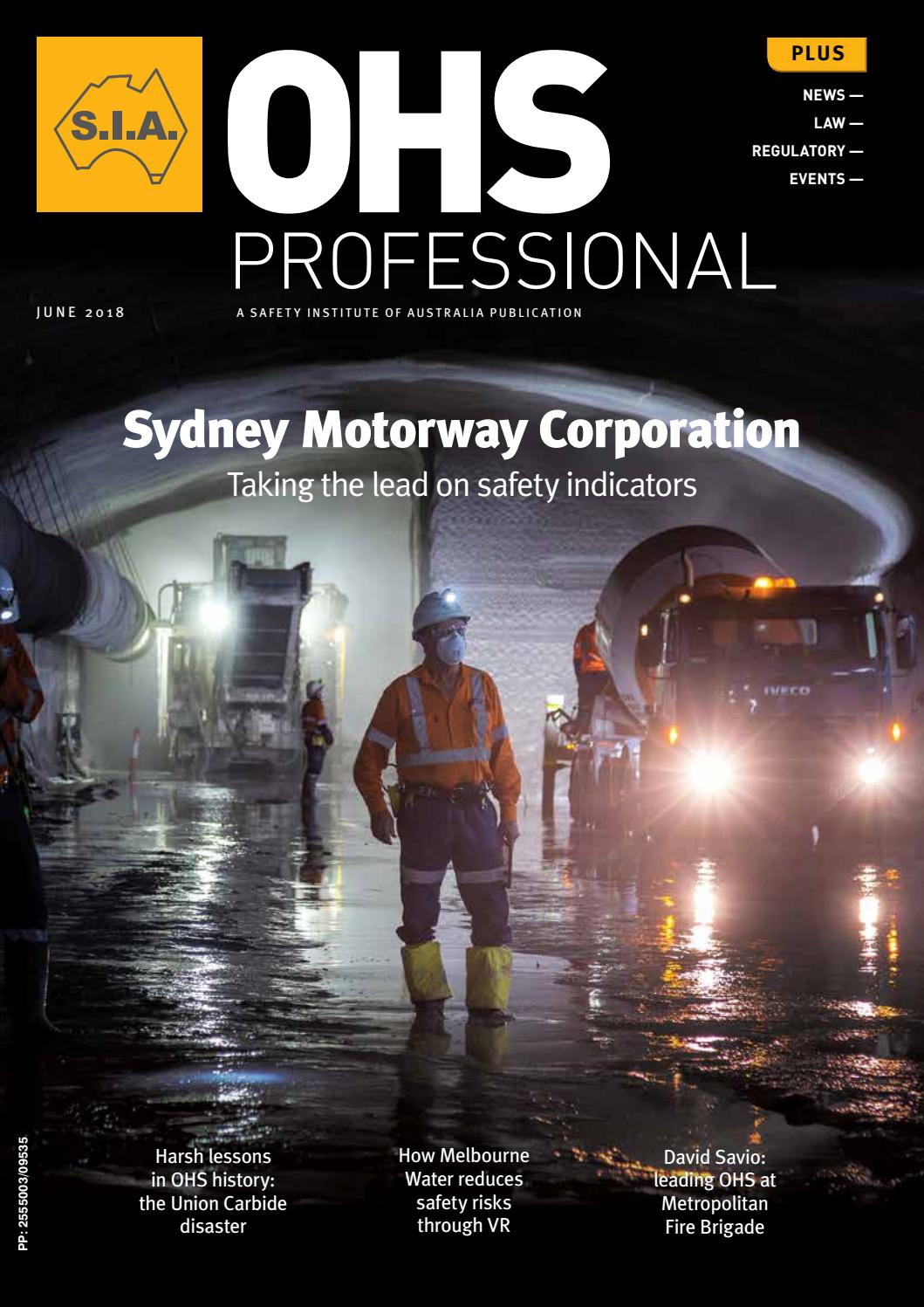 OHS Professional Magazine June 2018 by Australian Institute of Health ...