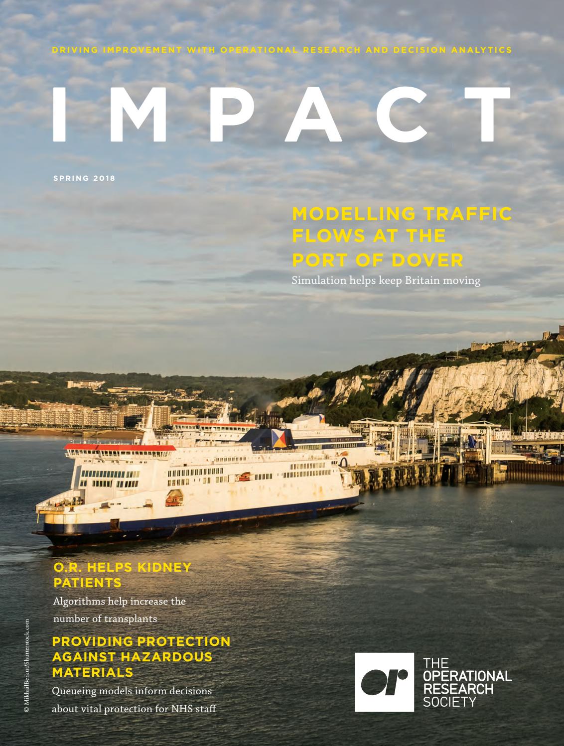 Impact Magazine Spring 2018 by Impact Magazine from The Operational ...