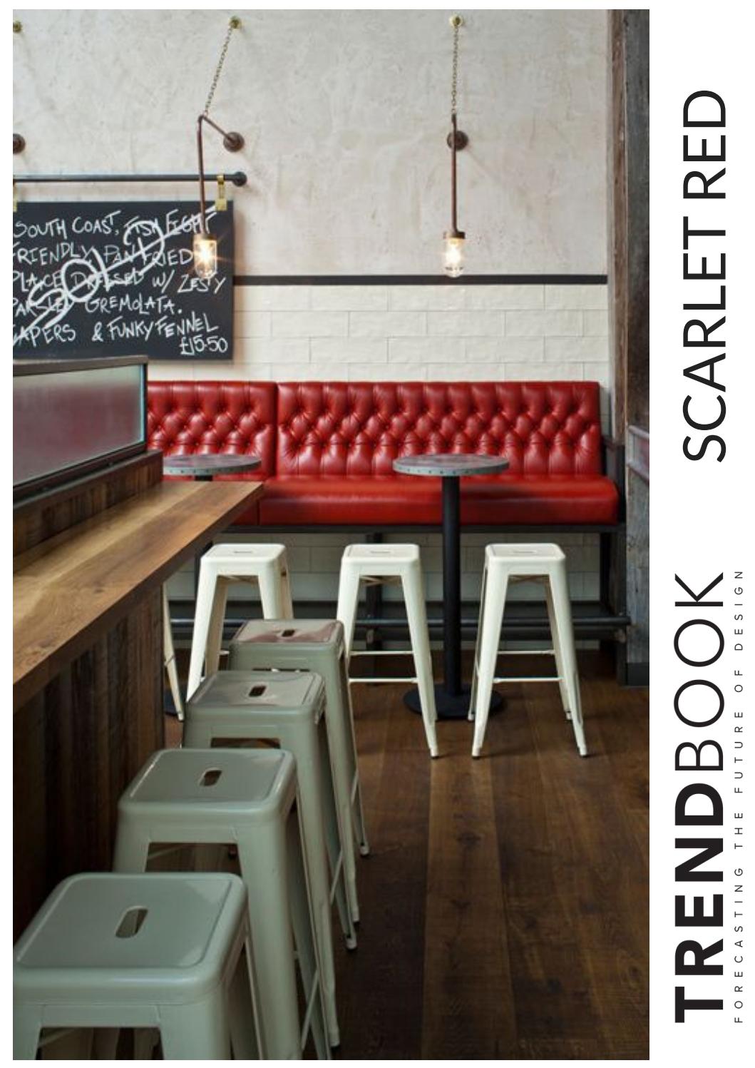 2018 Color Trends - Scarlet Red by Trend Design Book - Issuu