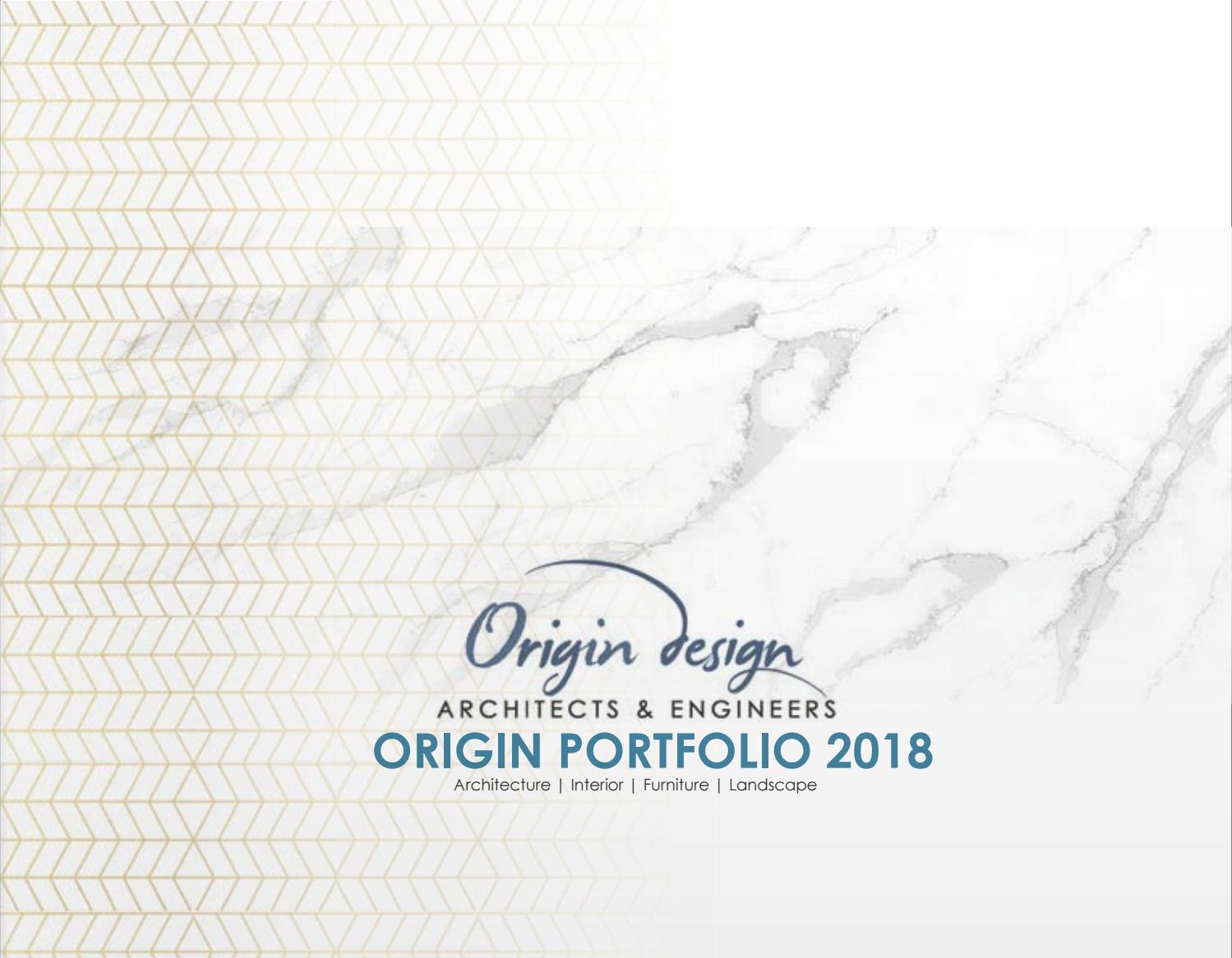ORIGIN DESIGN Portfolio 2018 by ORIGIN DESIGN - Issuu