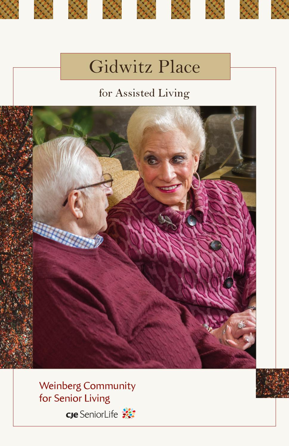 Gidwitz Place for Assisted Living Brochure by CJE SeniorLife - Issuu