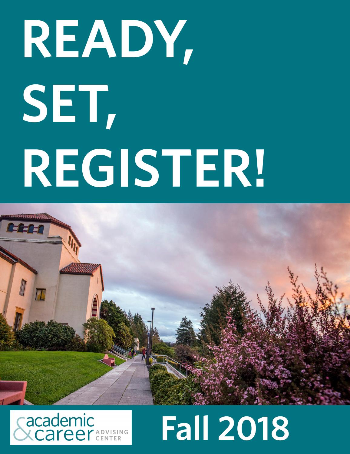 Ready set register! by Humboldt State University - Issuu