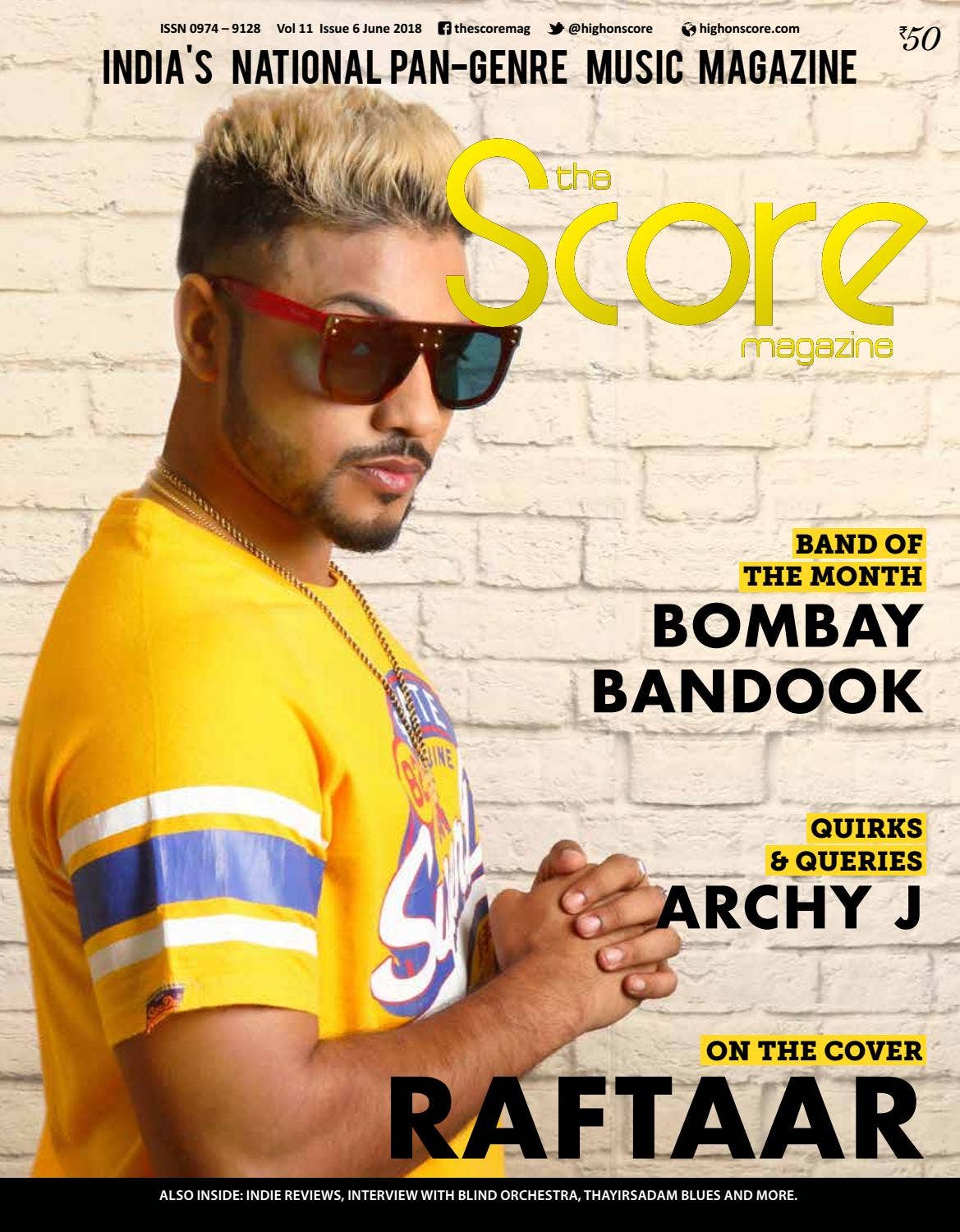 The Score Magazine June 2018 issue! by The Score Magazine - Issuu