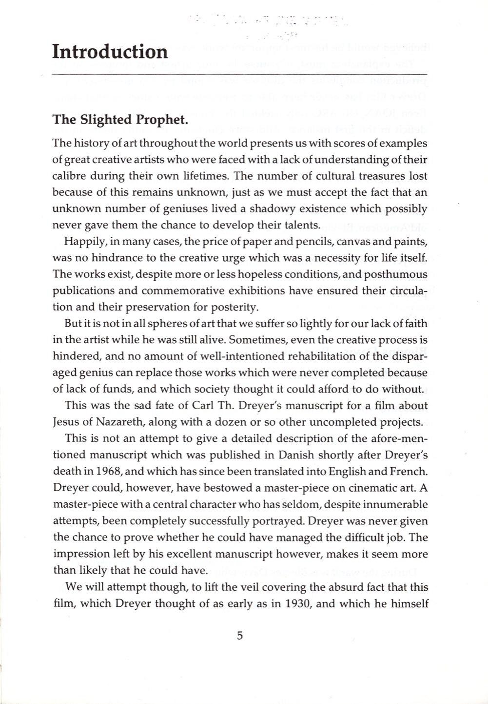 The Slighted Prophet - by Lisbeth Nannestad Jørgensen by Carlthdreyer ...