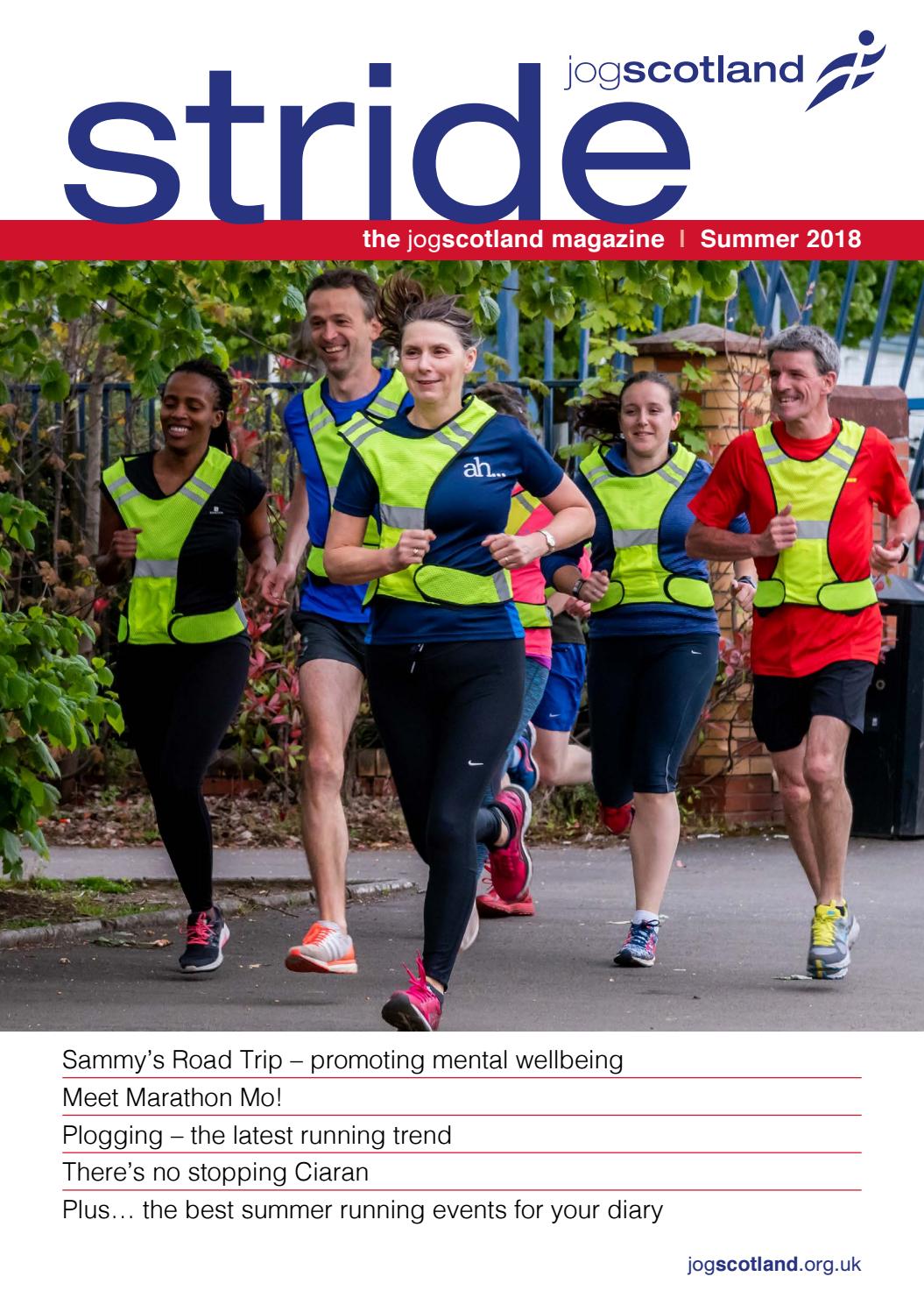 Stride Magazine - Summer 2018 by jog scotland - Issuu