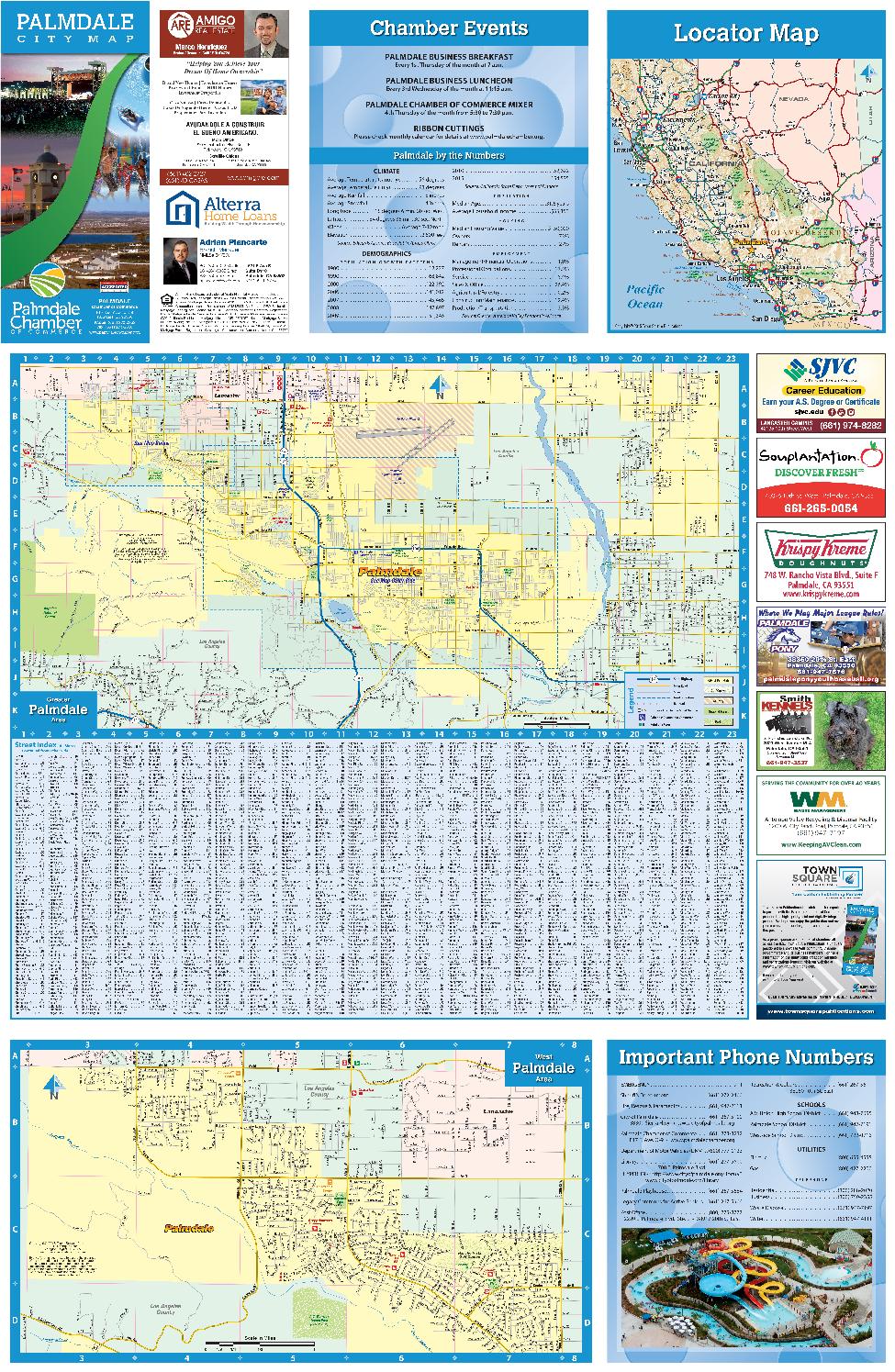 Palmdale CA Chamber Map by Town Square Publications, LLC - Issuu