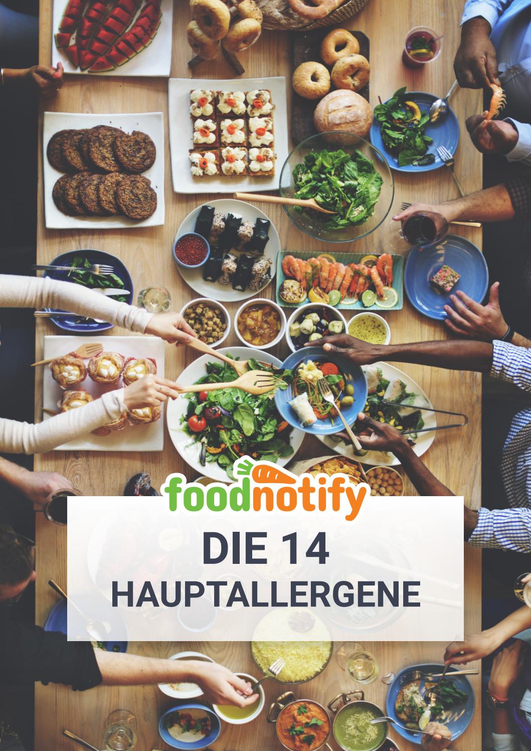 TopCC foodnotify Die 14 Hauptallergene by Inscript GmbH - Issuu