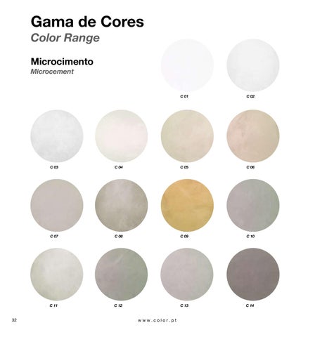 Catálogo Resinas e Microcimento 2018 | COLOR® (PT-EN) by Color ...