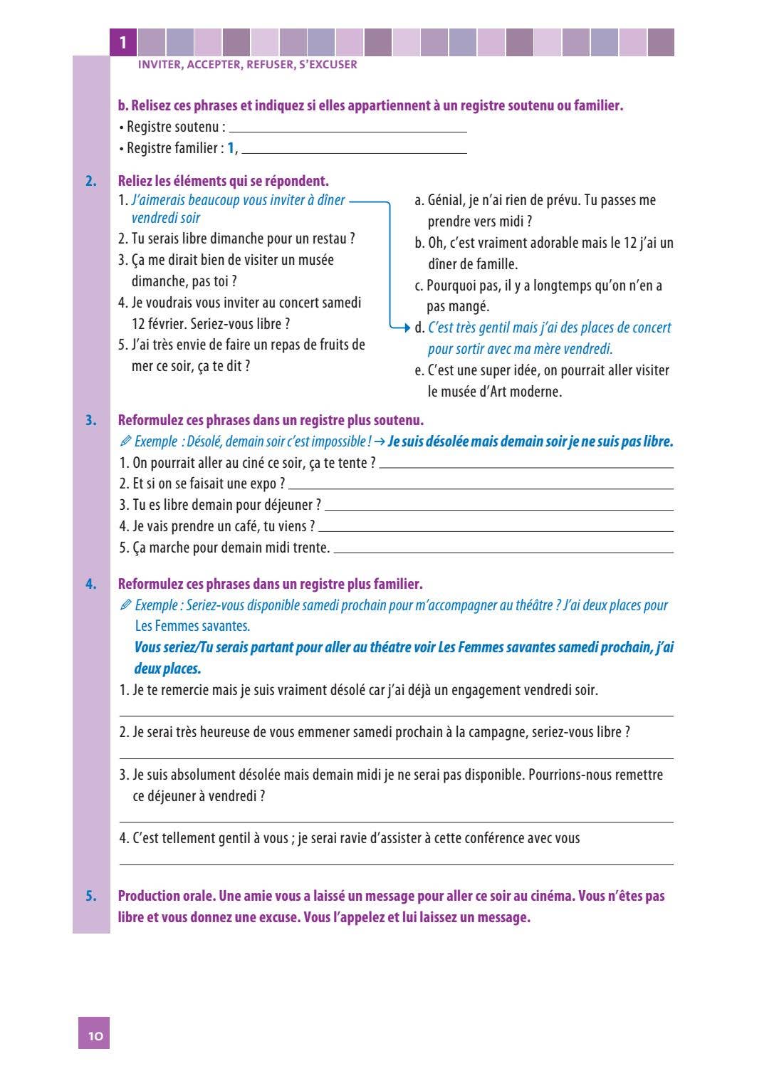 Extrait Communication en dialogues by CLE International - Issuu