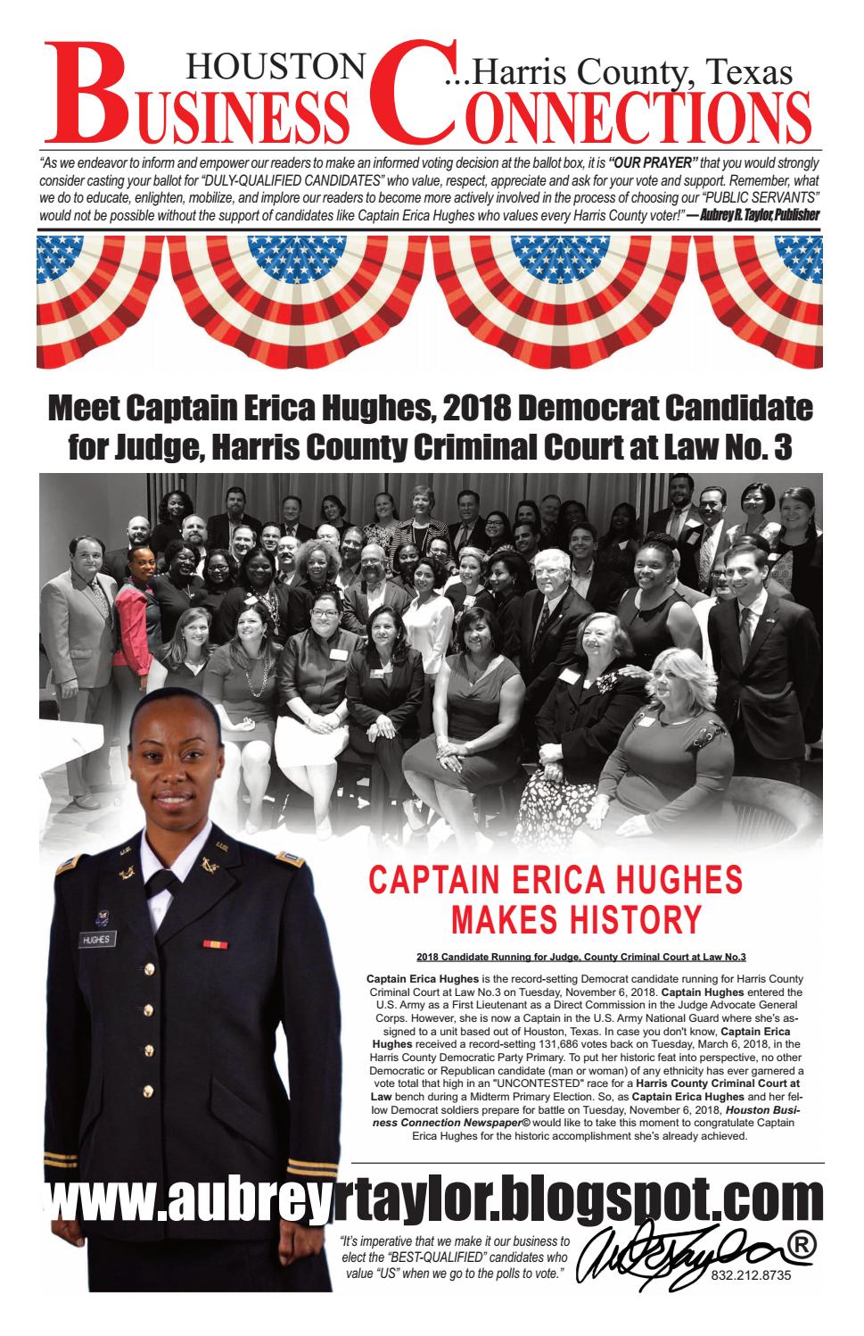 Captain Erica Hughes Versus Judge Natalie C Fleming on Tuesday ...