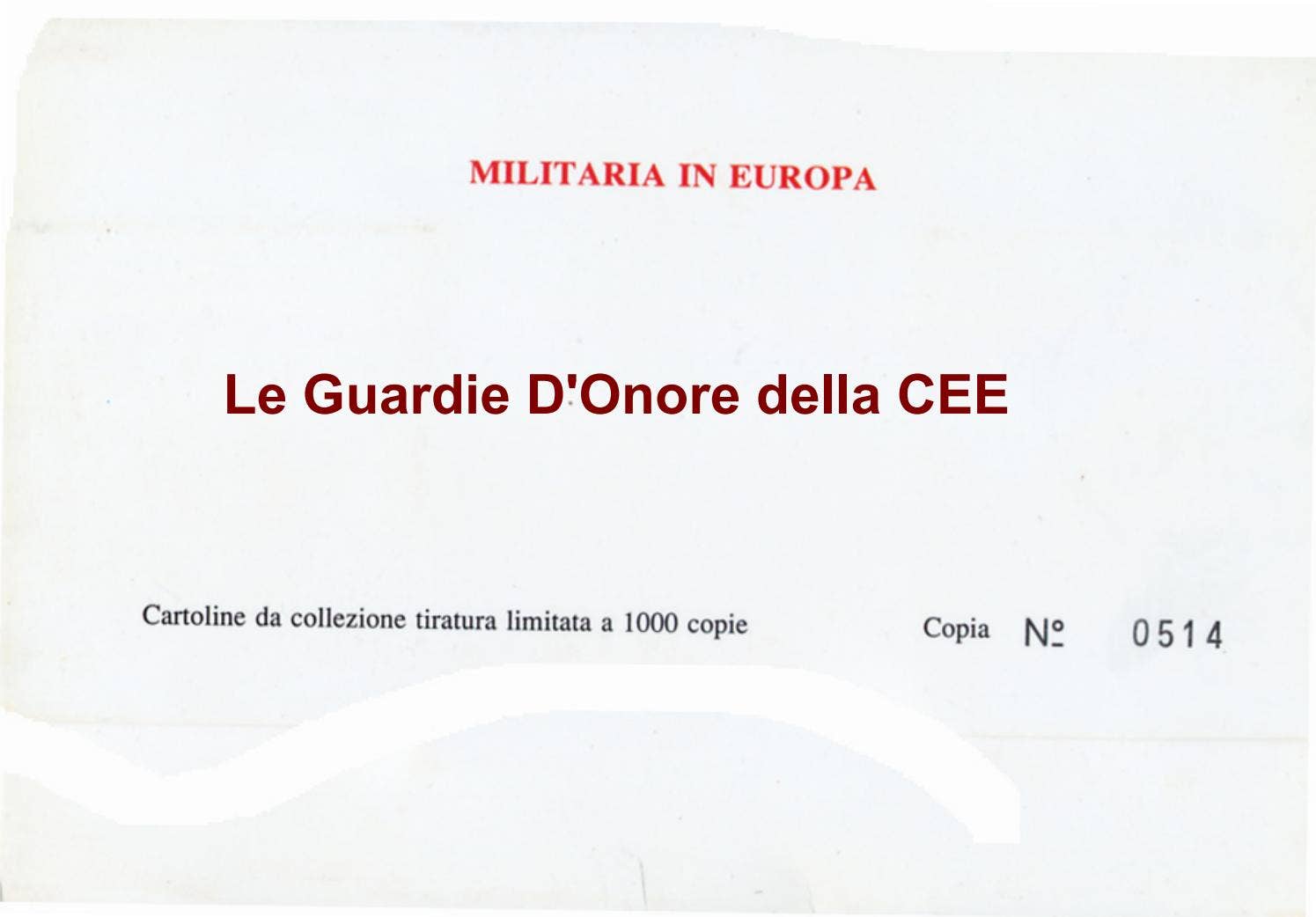 LE GUARDIE D'ONORE DELLA CEE by Biblioteca Militare - Issuu