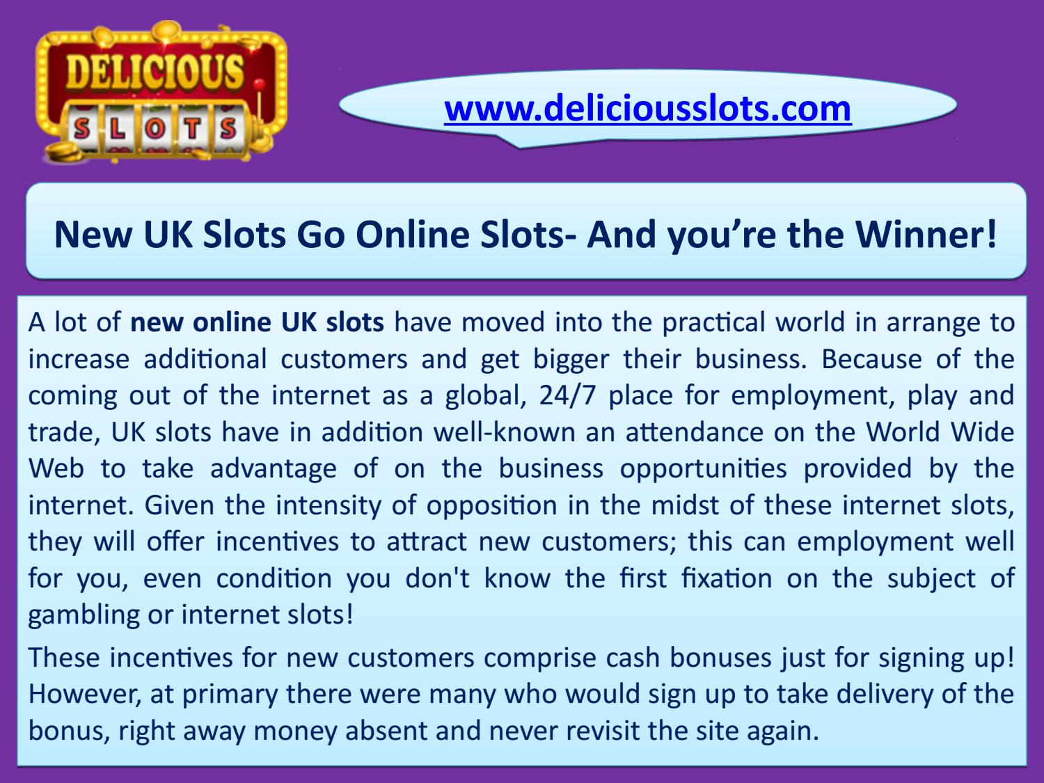 New UK Slots Go Online Slots- And you’re the Winner! by Summay Sanga ...