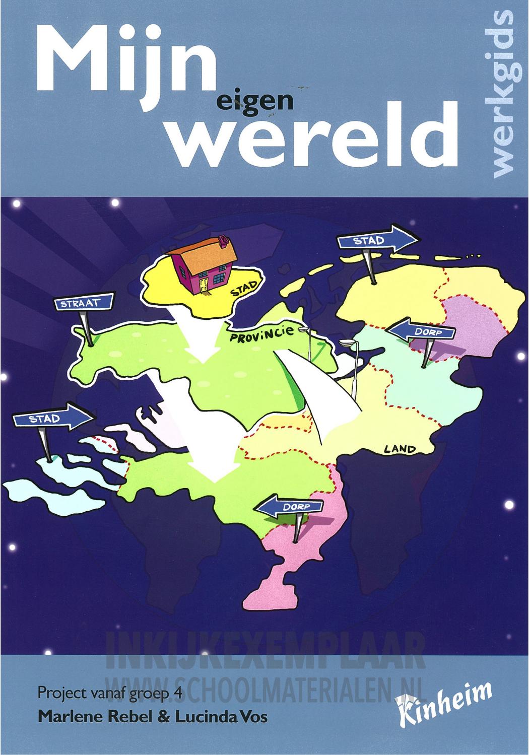 Werkgids Mijn eigen wereld inkijkexemplaar by Bekius Schoolmaterialen ...