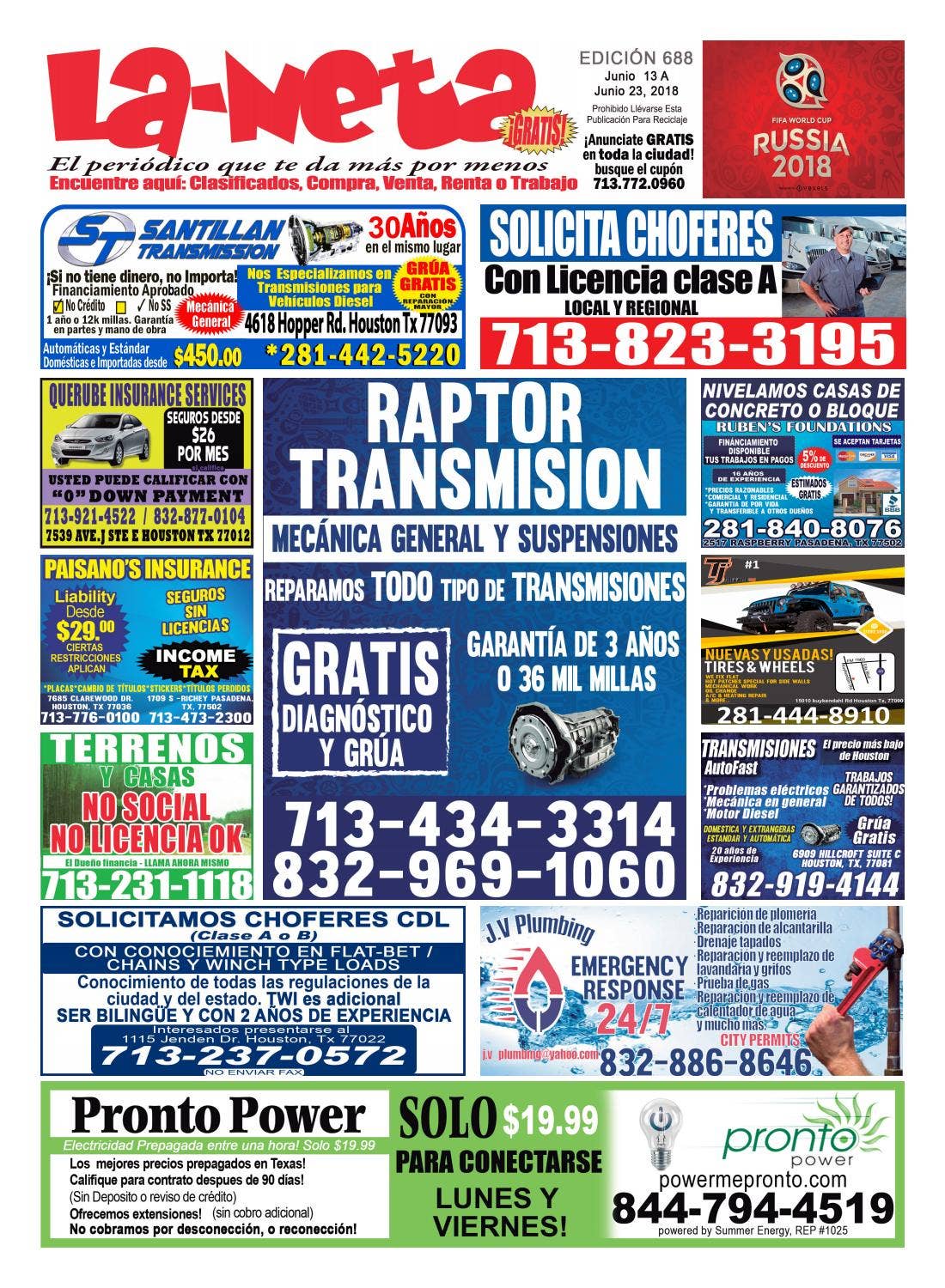 Houston 688 by Periodico Hispano La Neta - Issuu