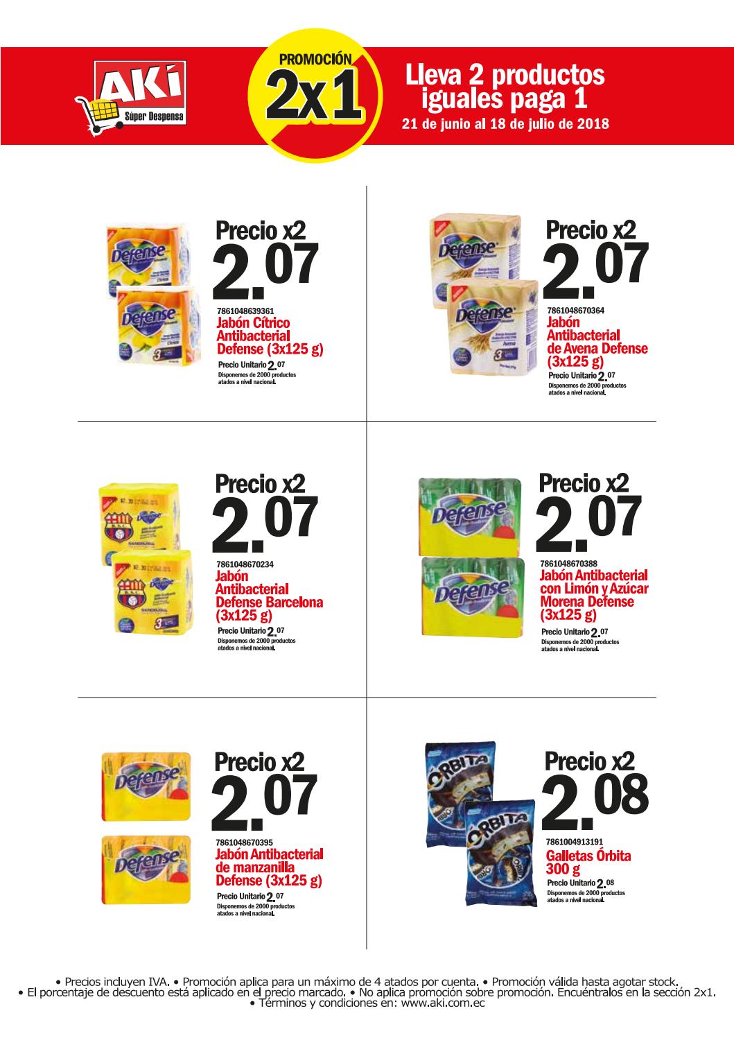 Promocion akí 2x1 by Corporación Favorita - Issuu