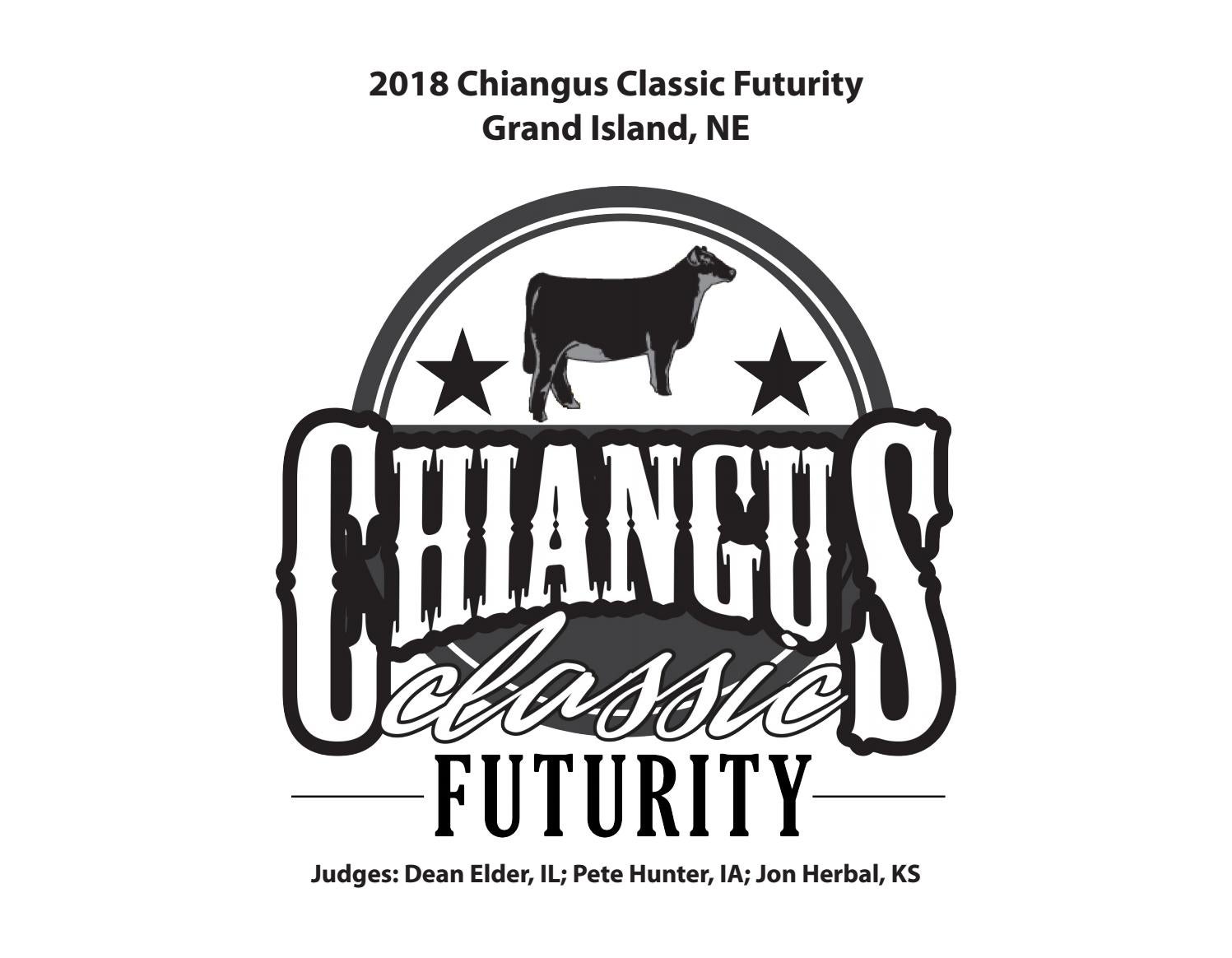 2018 Chiangus Program by American Chianina Journal - Issuu