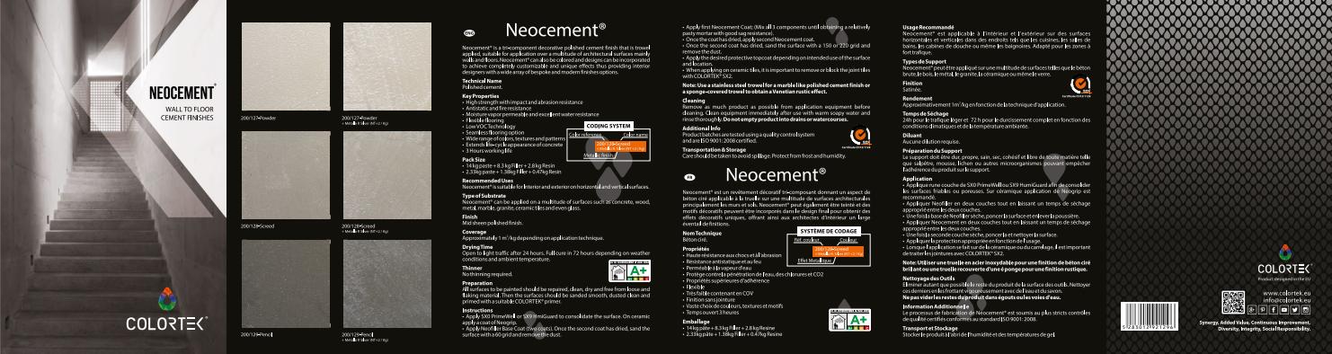 Neocement by Colortek - Issuu
