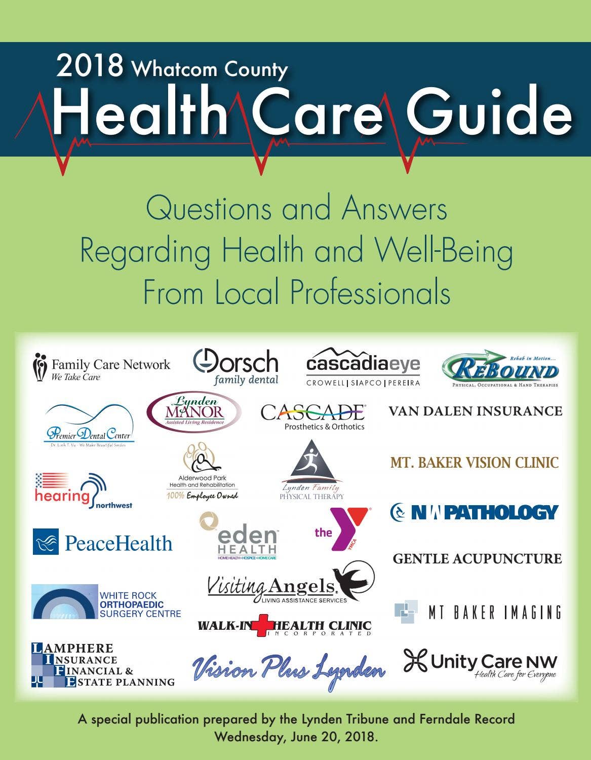 Health Care Guide 2018 by Lynden Tribune & Ferndale Record - Issuu