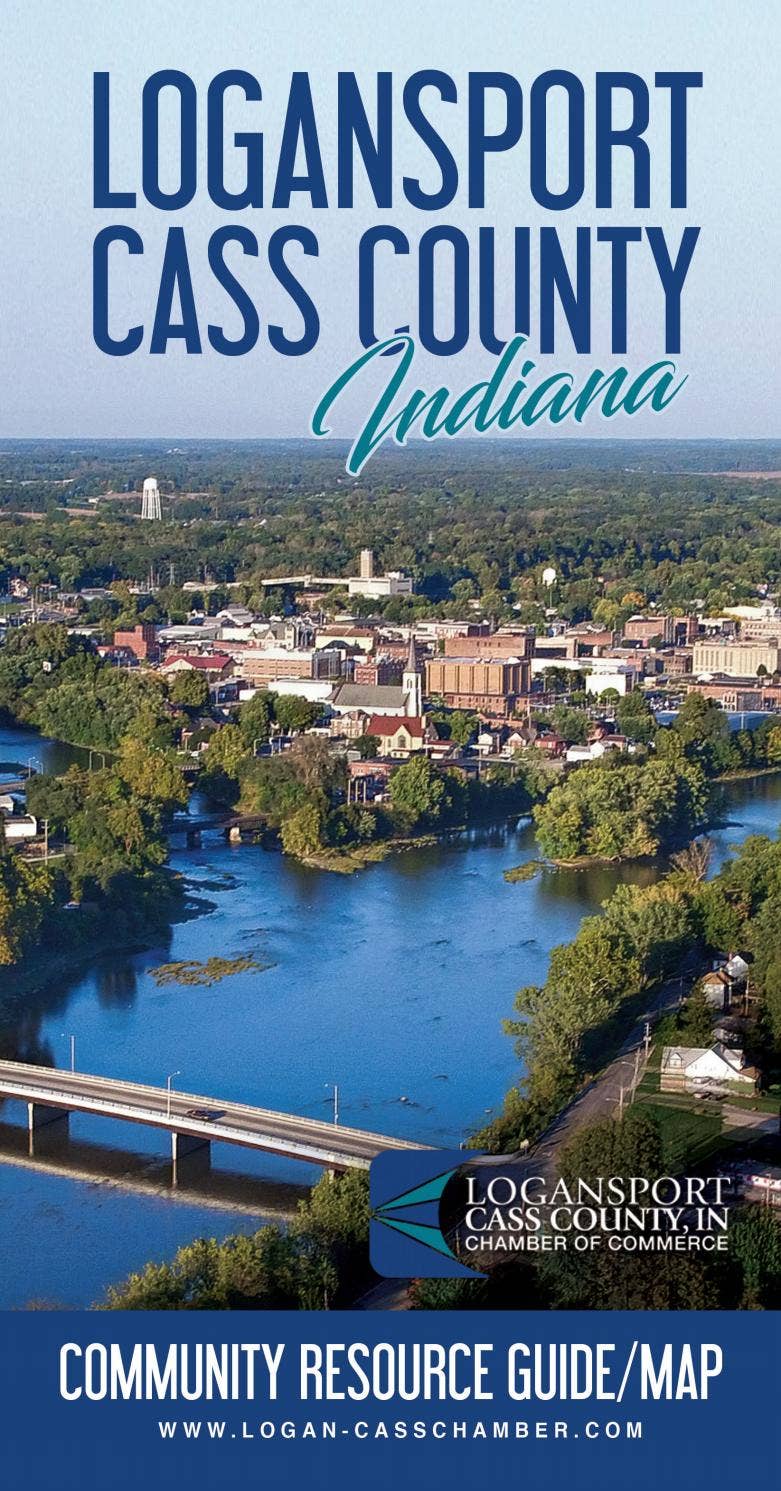 Logansport Cass County IN Map and Resource Guide by Town Square ...