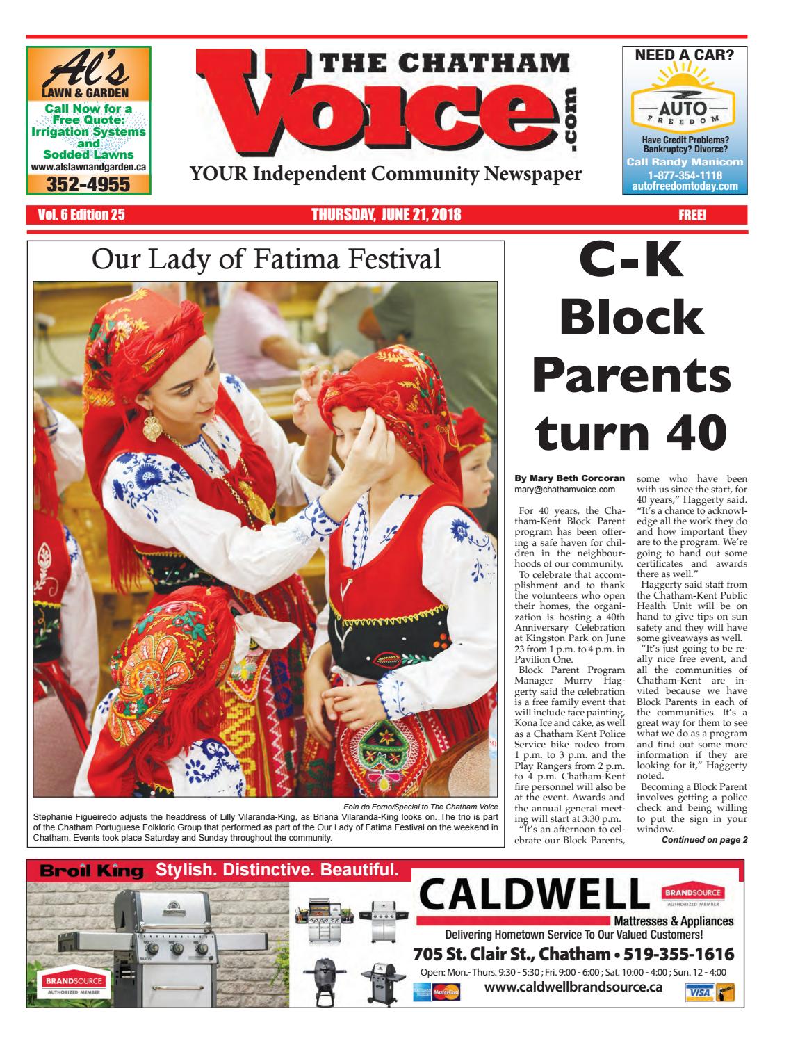 The Chatham Voice, June 21, 2018 by Chatham Voice - Issuu