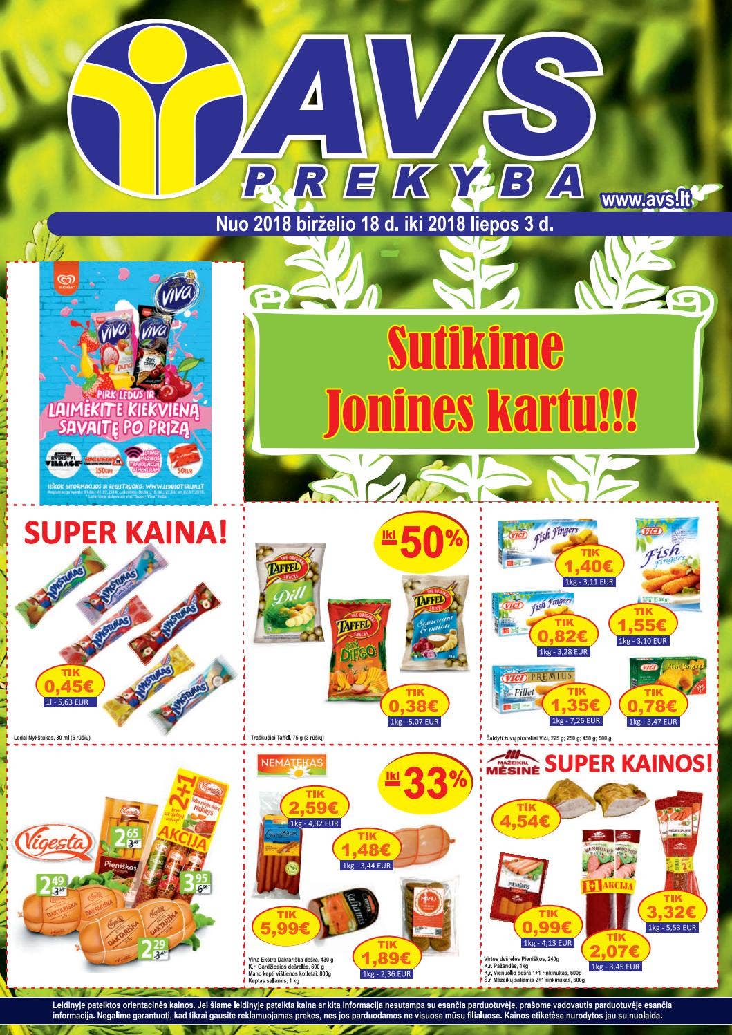 Avs leidinys (06 18-07 03) by UAB GRŪSTĖ - Issuu