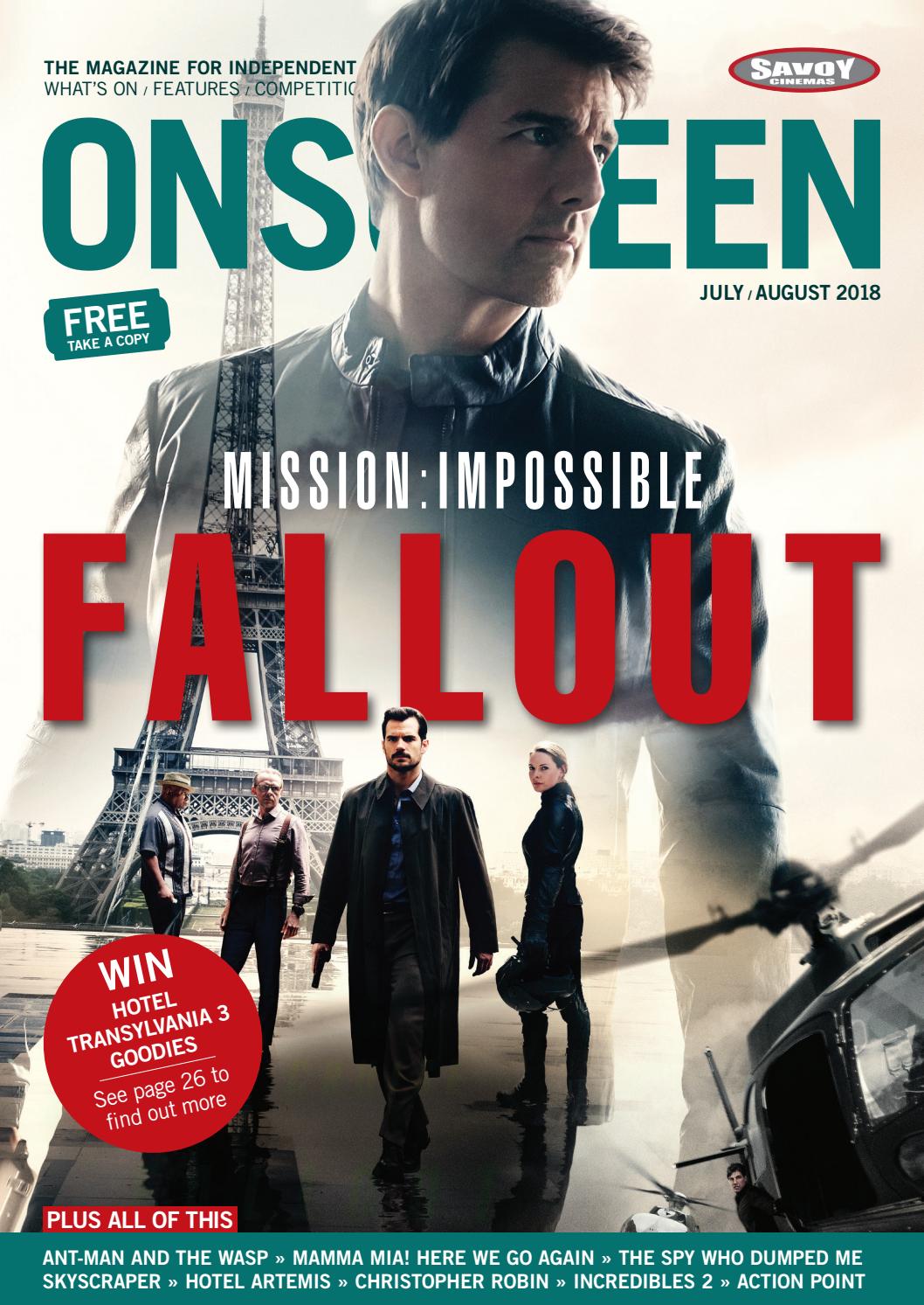 ONSCREEN Magazine July/August 2018 by ONSCREEN Magazine - Issuu