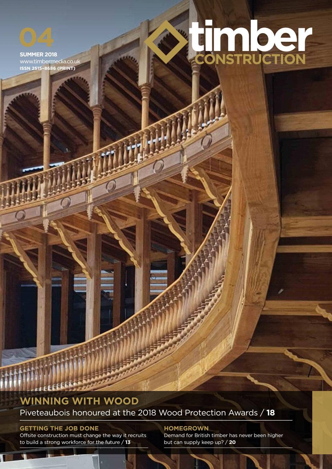 Timber Construction Magazine Issue 4 Summer 2018 by Timber Media - Issuu