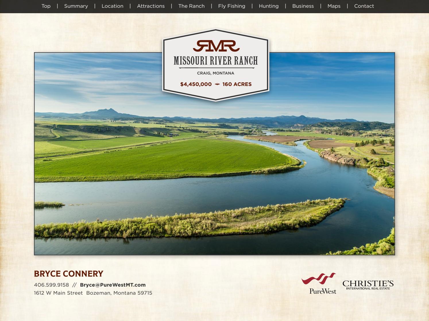 Missouri river ranch by Compass Land and Ranch - Issuu