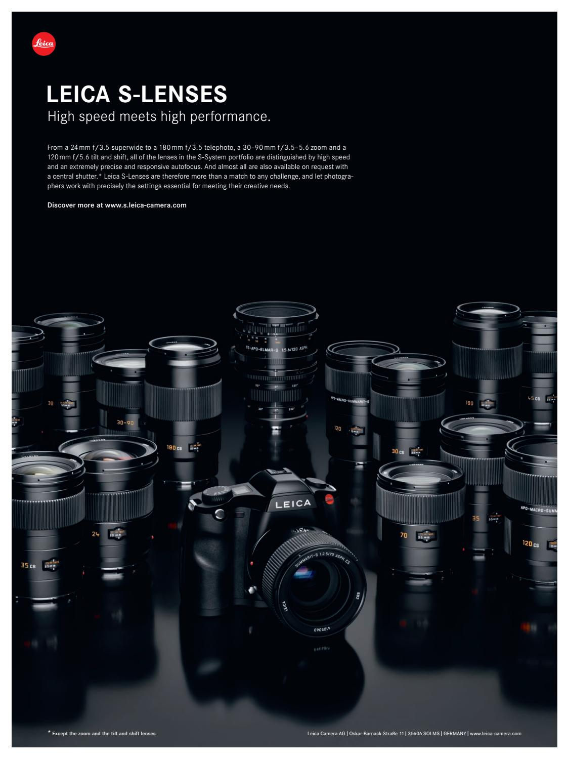 Leica S Magazine No. 4 by LFI – Leica Fotografie International - Issuu