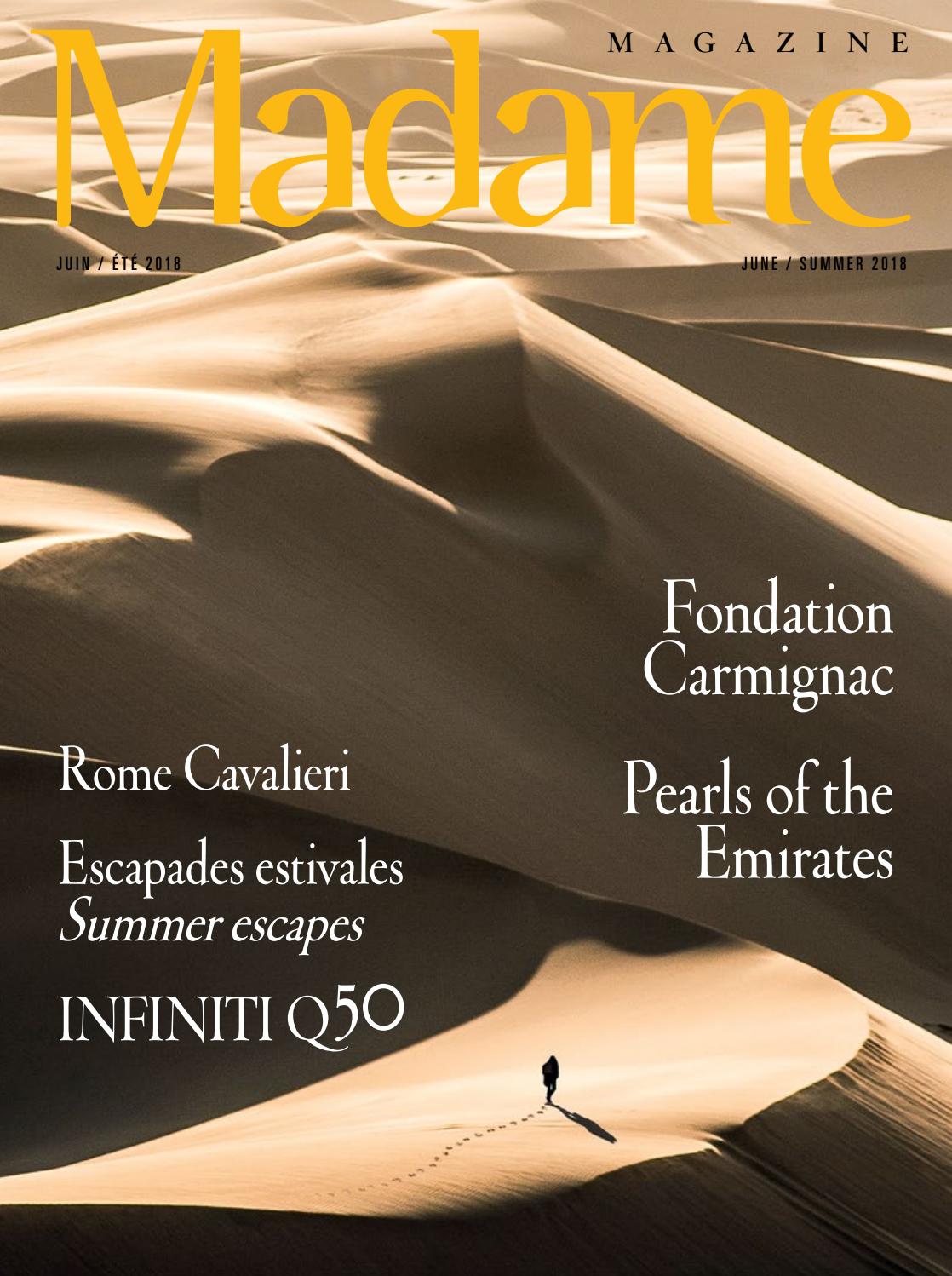 Madame summer 2018 by catherine gilbert - Issuu