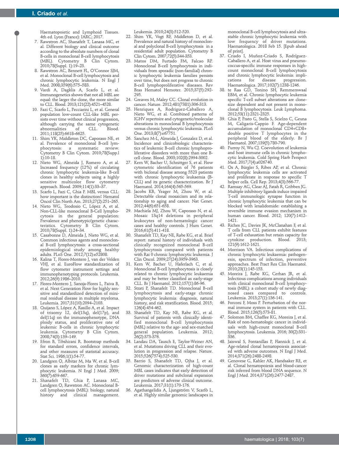 Haematologica, Volume 103, Issue 7 by Haematologica - Issuu
