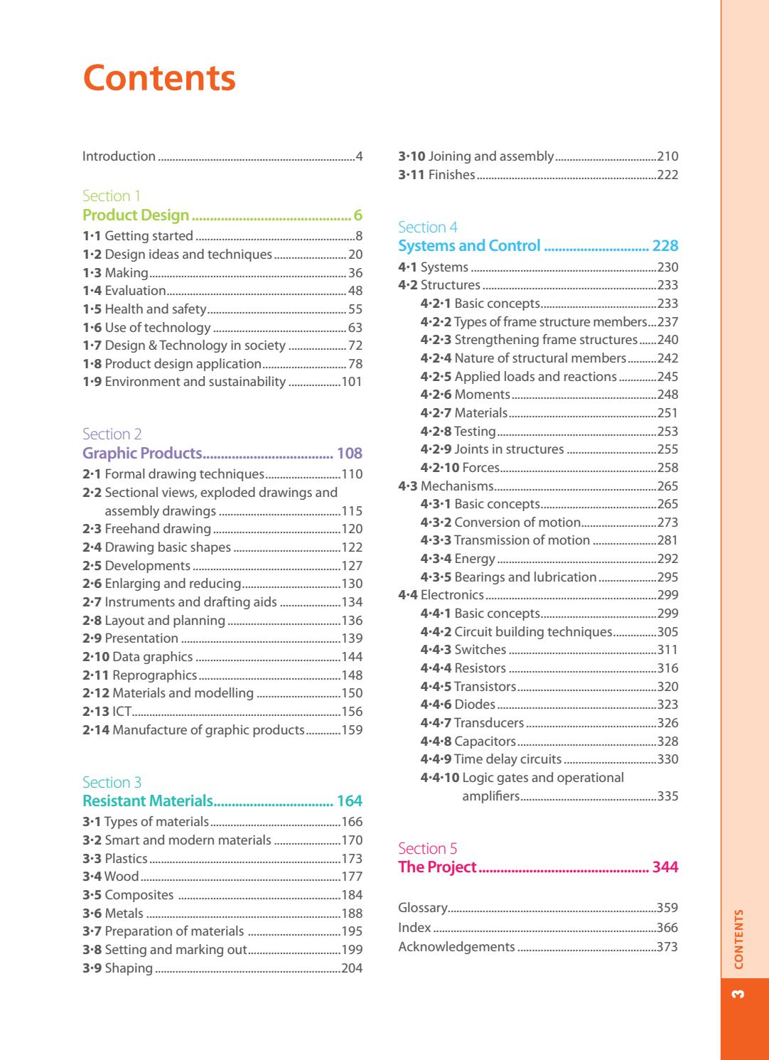 Cambridge IGCSE® Design and Technology Student’s Book Preview by ...