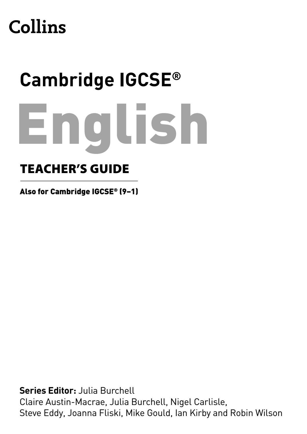 Cambridge IGCSE® Design and Technology Teacher’s Guide Preview. by ...