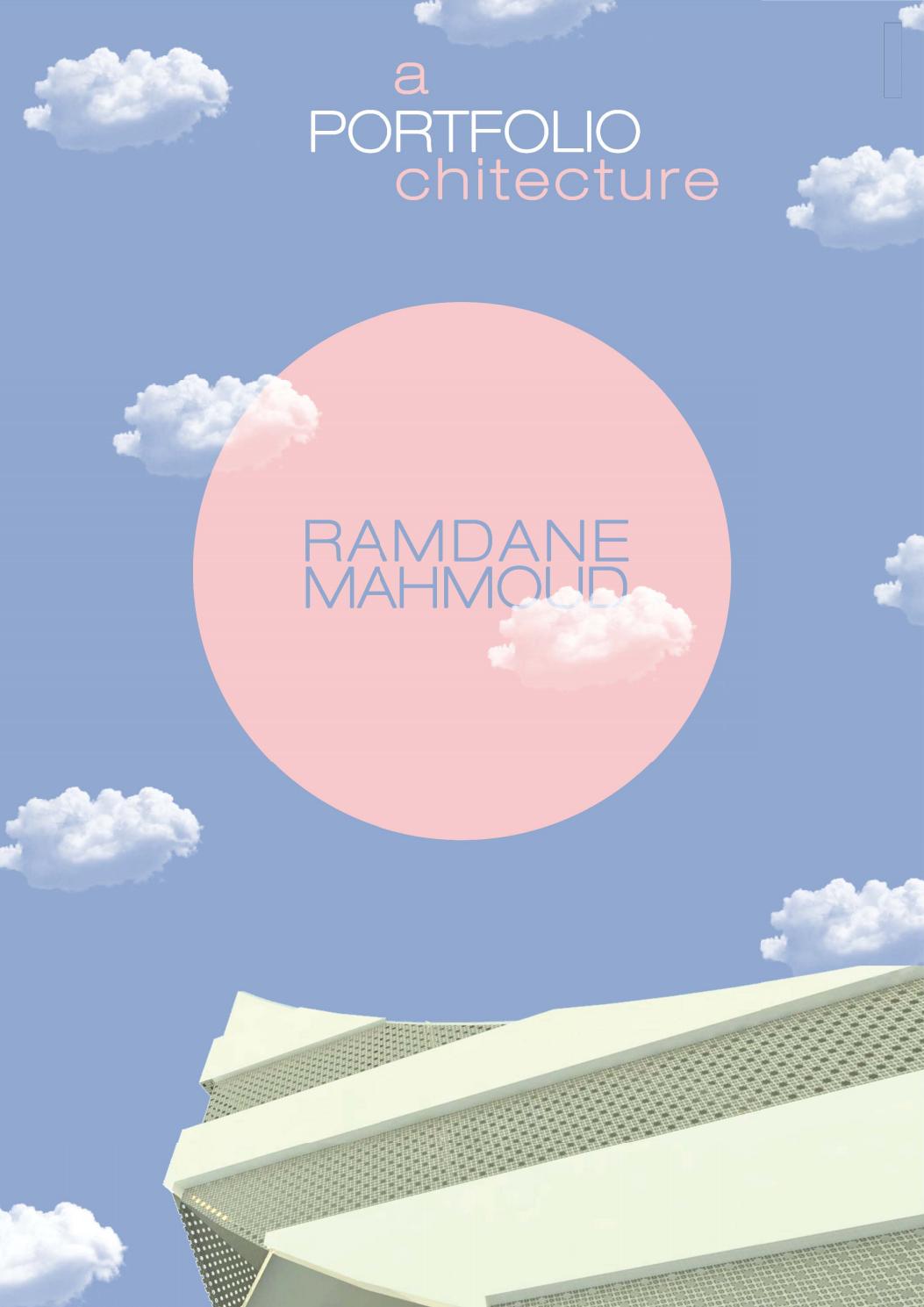 Undergraduate Portfolio Mahmoud Ramdane Master 1 By Mahmoud Ramdane Issuu 