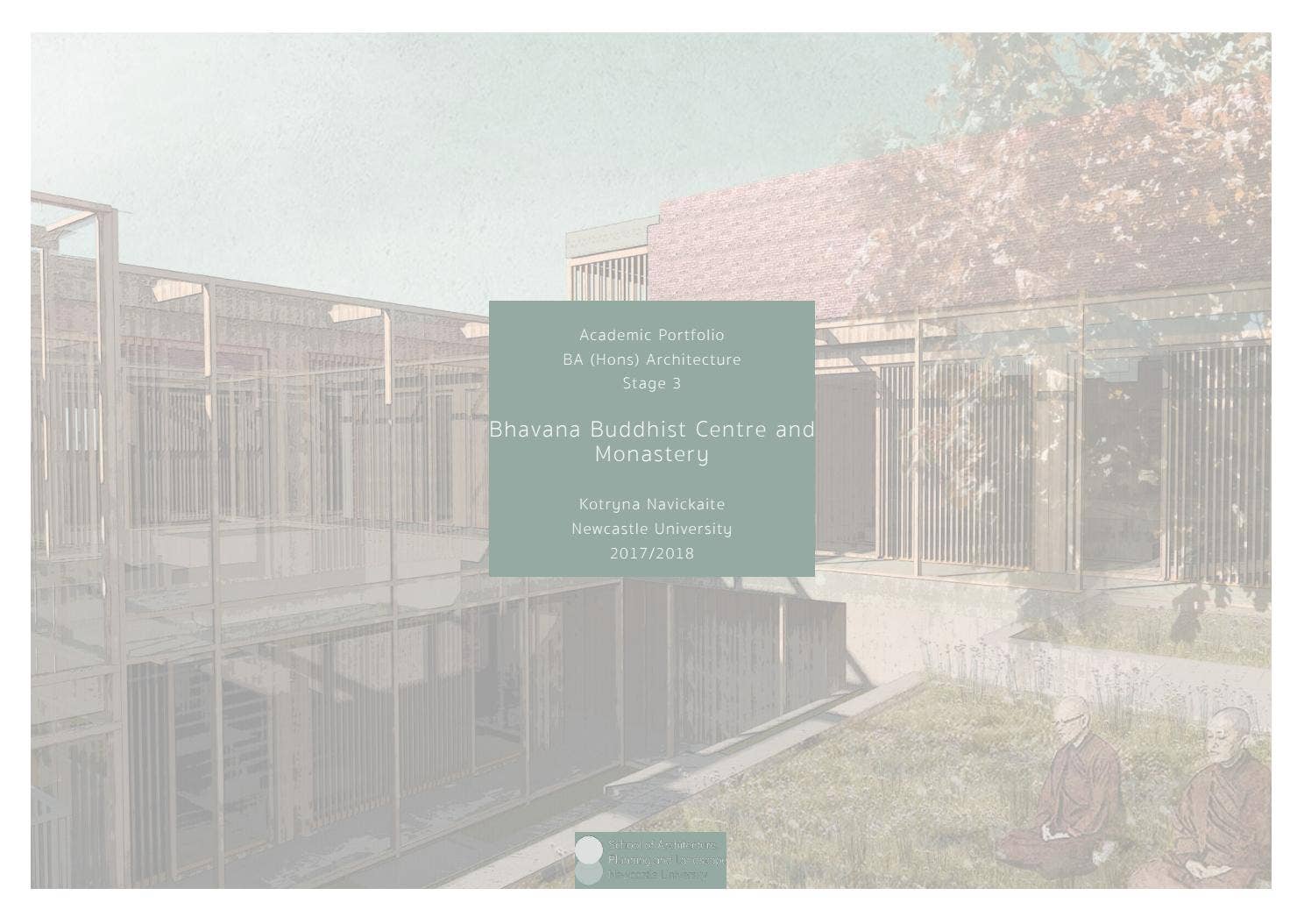 Stage 3 Architecture Portfolio, Kotryna Navickaite, Newcastle ...