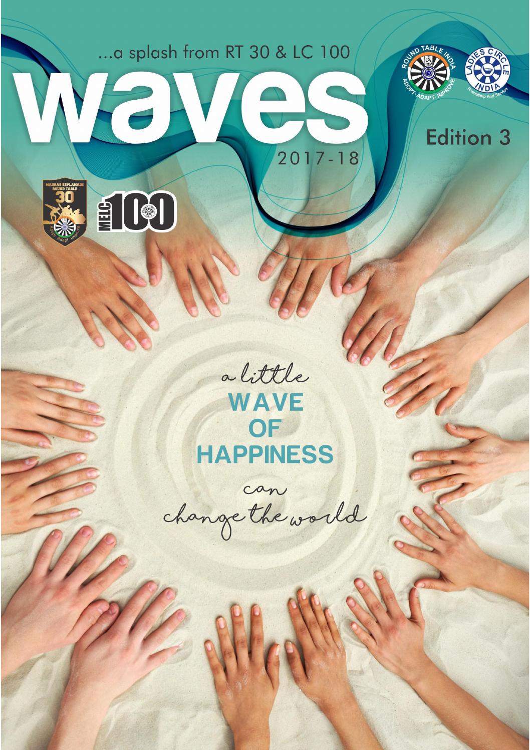 Waves Magazine 3rd edition 2017 18 by Sriram RT30 - Issuu