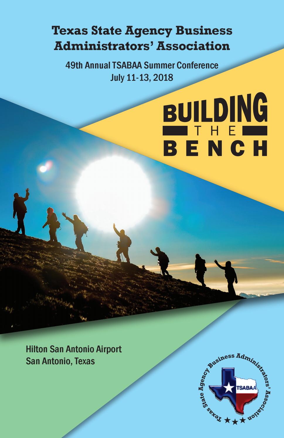 Building the Bench by Texas Department of Licensing & Regulation - Issuu