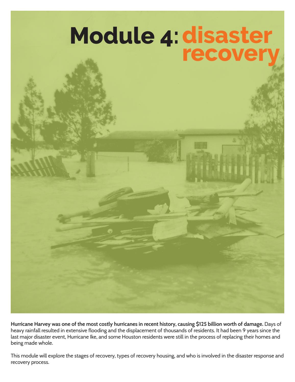 Leadership Development Module: Disaster Recovery by ...