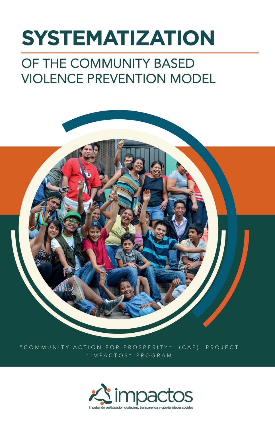 Systematization of the community based violence prevention model by ...
