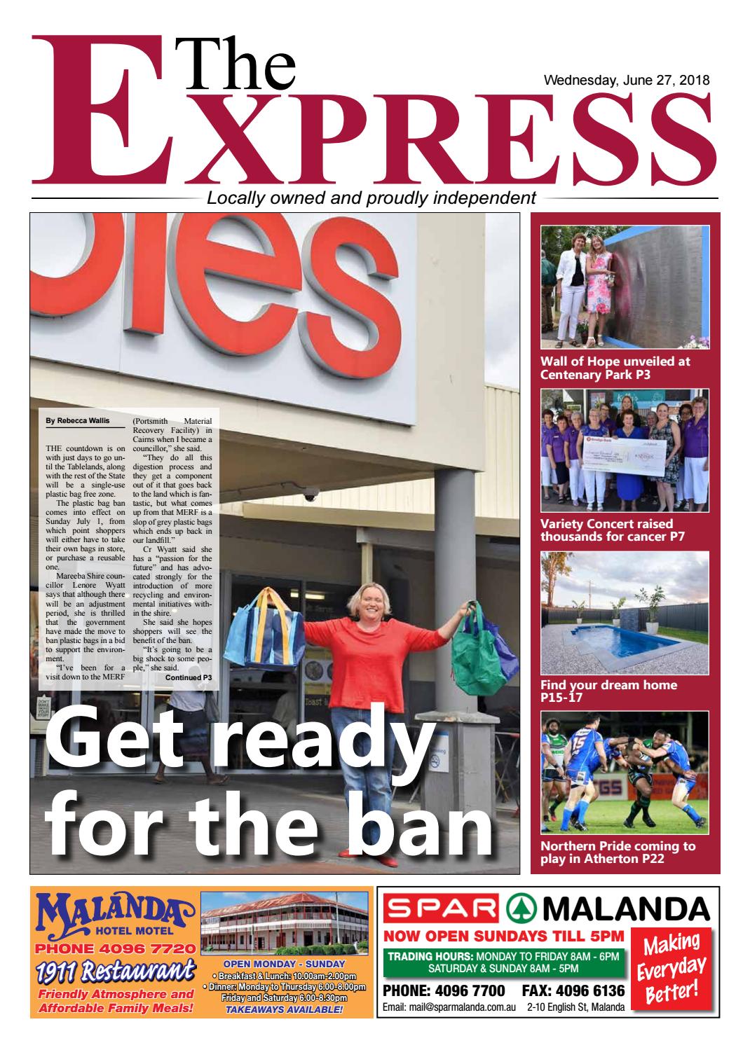 The Express Newspaper 27th June 2018 by Carlo Portella - Issuu