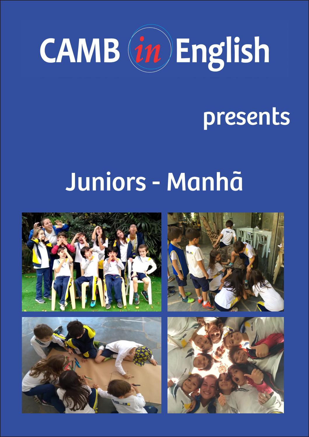 CAMB in English - Juniors by CAMB - Escola Caminho Aberto - Issuu