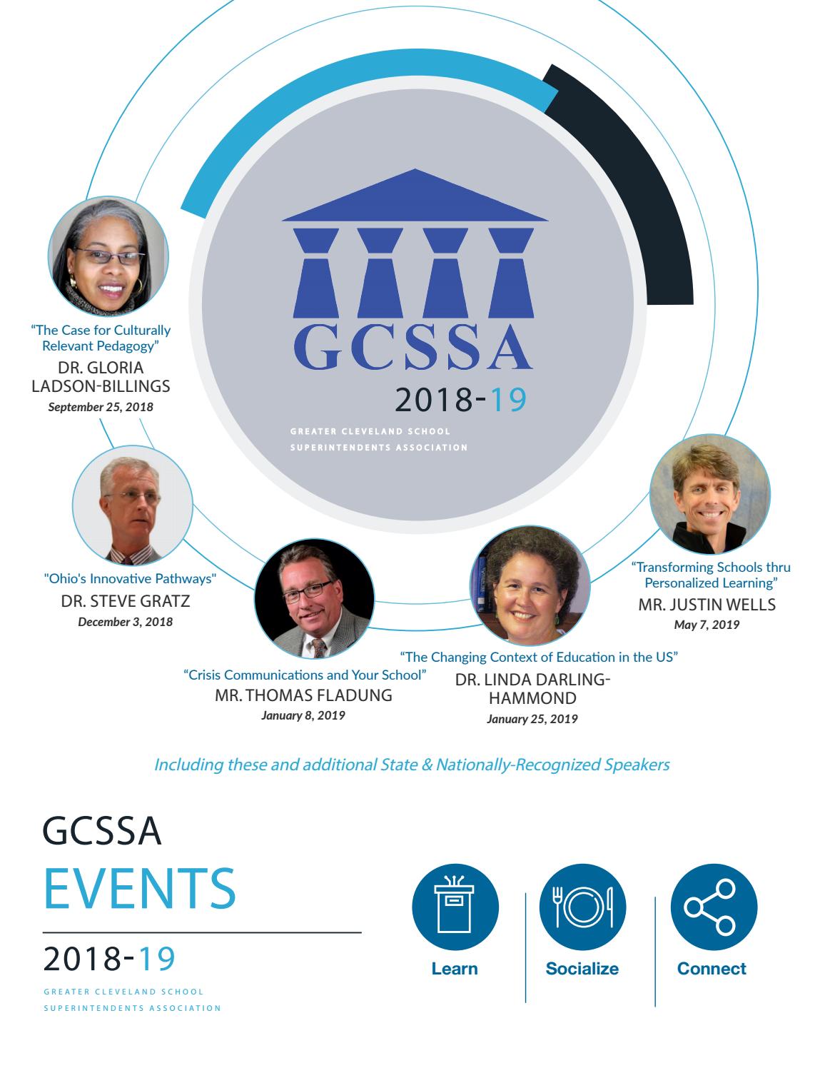 2018-19 GCSSA Events Brochure by Ohio Schools Council - Issuu