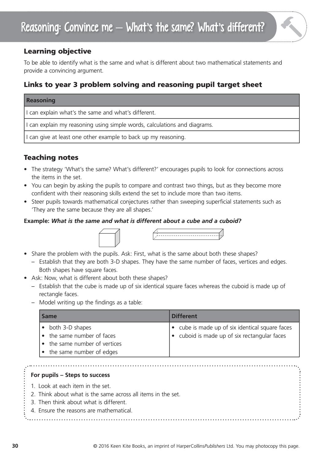 Preview Of Year 3 Everyday Problem Solving And Reasoning By Collins Issuu 0374