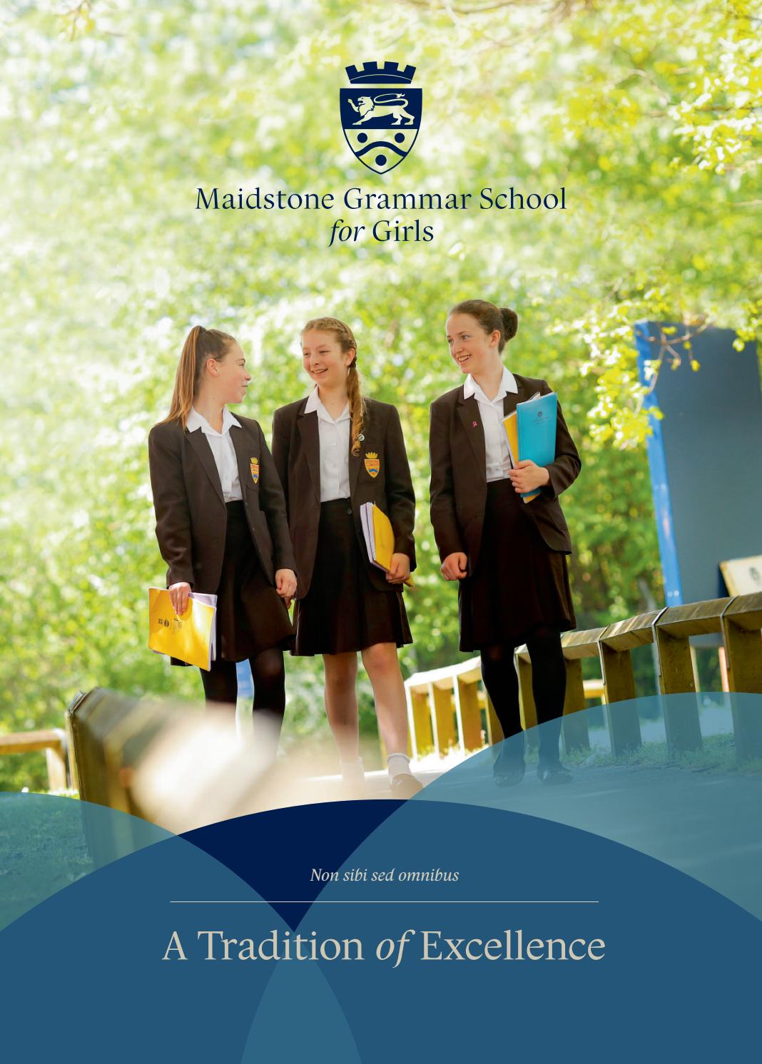 Mggs 7 11 prospectus 2018 by Maidstone Grammar School for Girls - Issuu