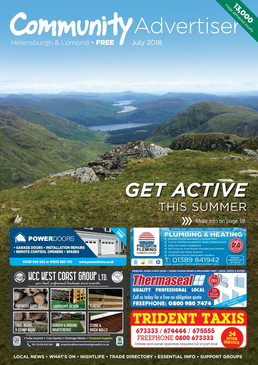 Helensburgh & Lomond Community Advertiser - July 2018 by Community ...